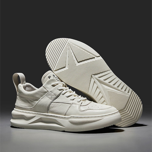 Padasso men's shoes summer breathable white shoes men's casual shoes ...