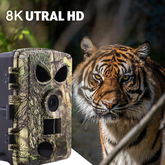 Outdoor high-definition infrared night vision camera 8K camera wifi ...