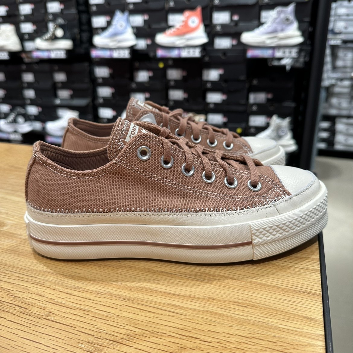 Converse Converse genuine Aozenggao sponge cake women's light chocolate ...