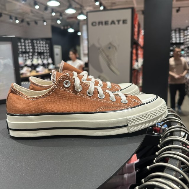 Converse Converse Olara genuine 1970s caramel orange orange orange ...