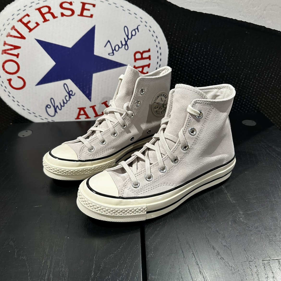 Converse authentic outlet counter 1970s white gray suede high top A01459