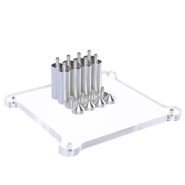 Exquisite acrylic rack HIFI amplifier ear bars decoder rack transparent ...