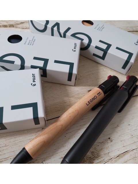 Spot Japan Pilot Baile LEGNO 2+1 Original wooden handle pool multi -functional pen 0.7mm multi ...