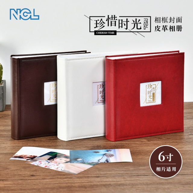 Japan NCL photo album leather photo album 6-inch photo album ...