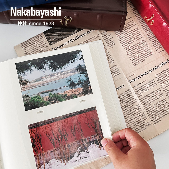 Japan NCL photo album leather album 6-inch photo album interstitial ...