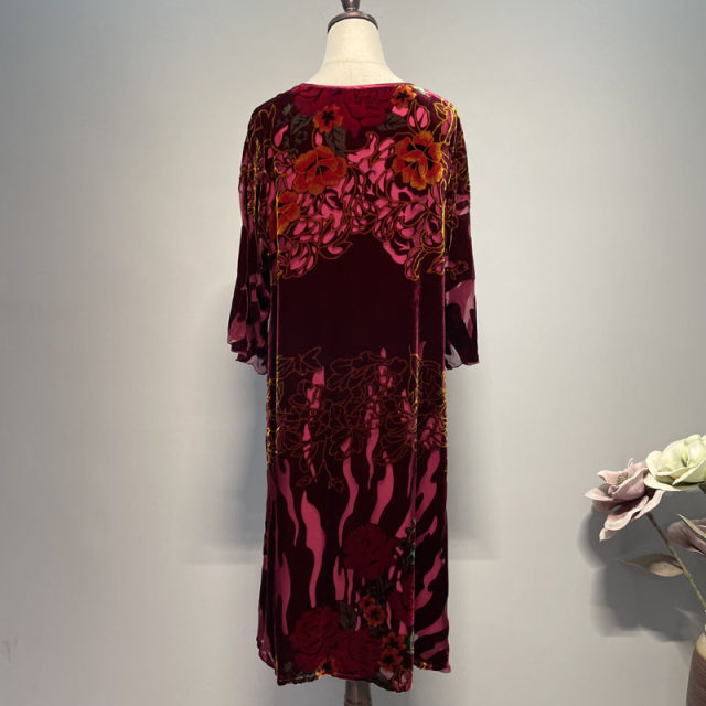 Spring, summer and autumn new Korean style mid-length plus fat and ...