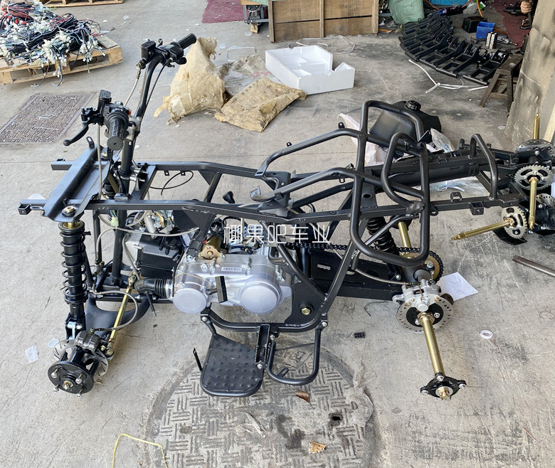 Four-wheel off-road motorcycle accessories GY6 engine Hummer ATV full ...