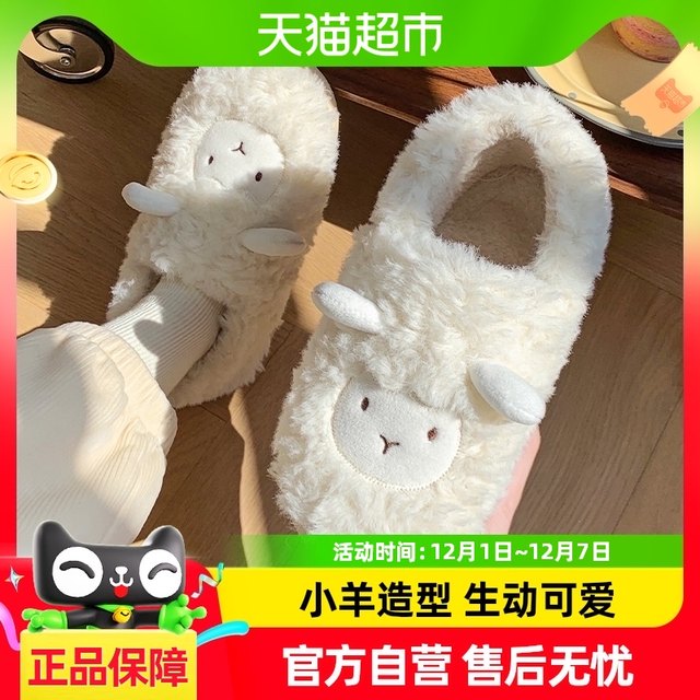 Lidani cotton slippers for women in autumn and winter, cute home indoor ...