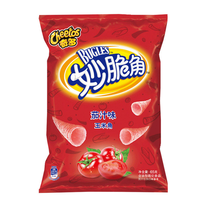 Cheetos Crispy Corn Snacks Sabor Tomate 65g