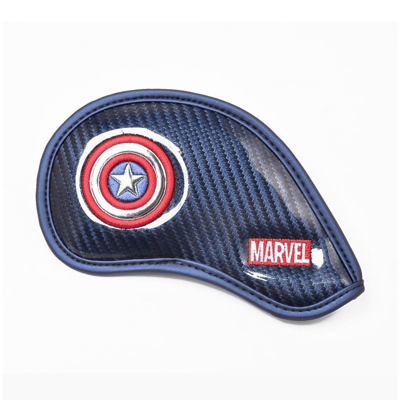 Volvik Marvel Golf Iron Head Covers - Captain America & Black Panther