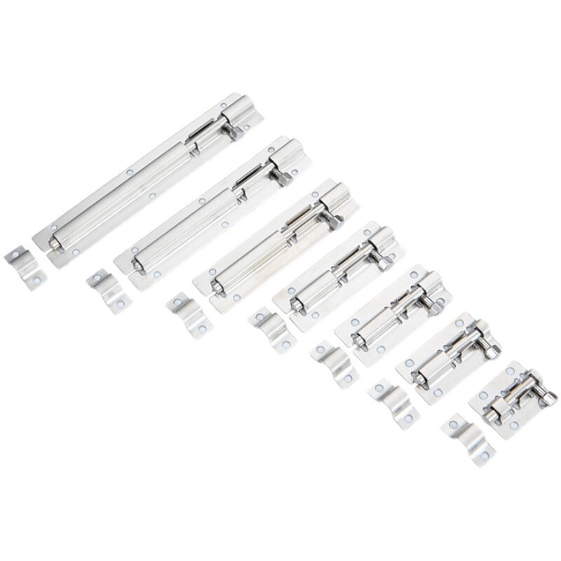 Yishi Stainless Steel Door Latch - Small Square Bolt Lock