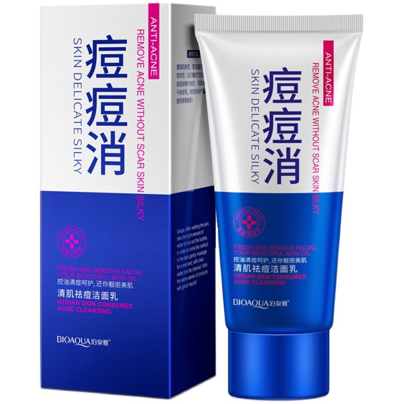 Genuine Oil Control Acne Facial Cleanser for Removing Greasy Acne ...