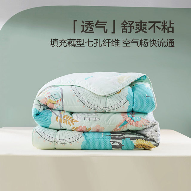 Funna produced by the quilt, Xia Liang was thickened by the spring and ...