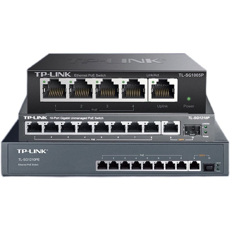 TP-Link 5-Port Gigabit PoE+ Switch - 1000Mbps Network Hub