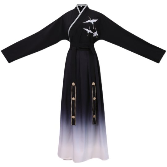Chinese Style Tang System Men's Hanfu Costume - Traditional Scholar Uniform
