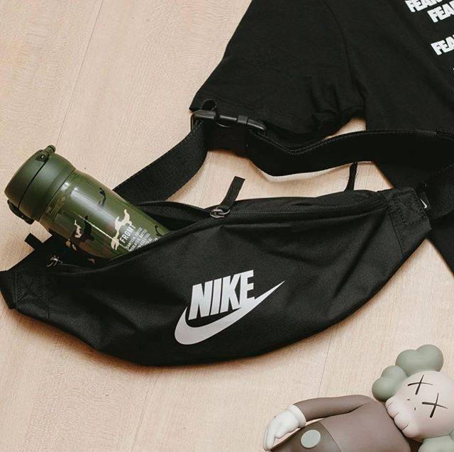 Nike/Nike trend sports fitness shoulder bag men's and women's waist bag ...