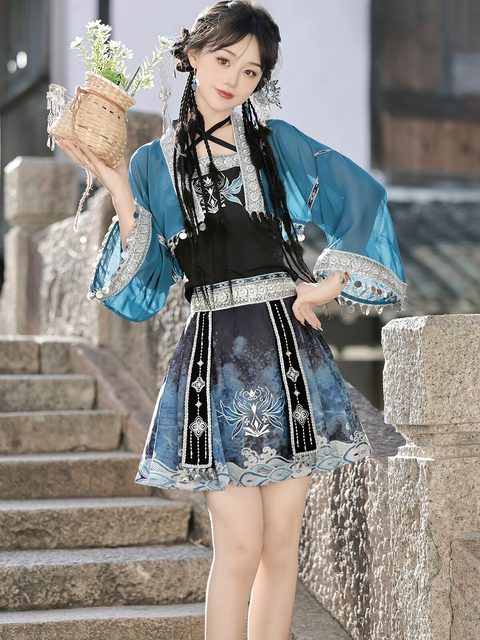 Yinling original improved Hanfu Chinese style Han elements new Chinese ...