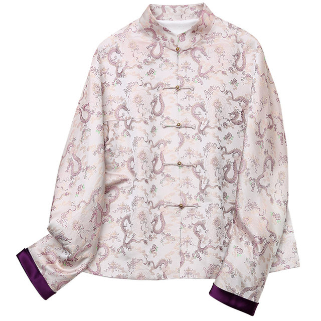 Autumn new Chinese style retro Fei Tang silk Song brocade jacquard ...