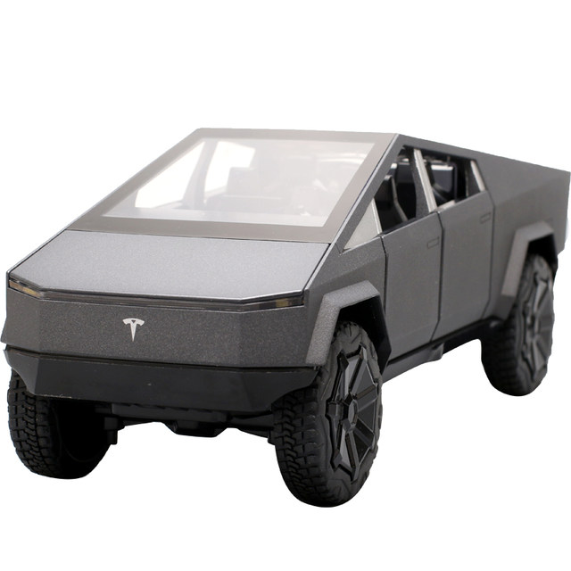 Tesla Cyber pickup model alloy children's toy car large off-road ...