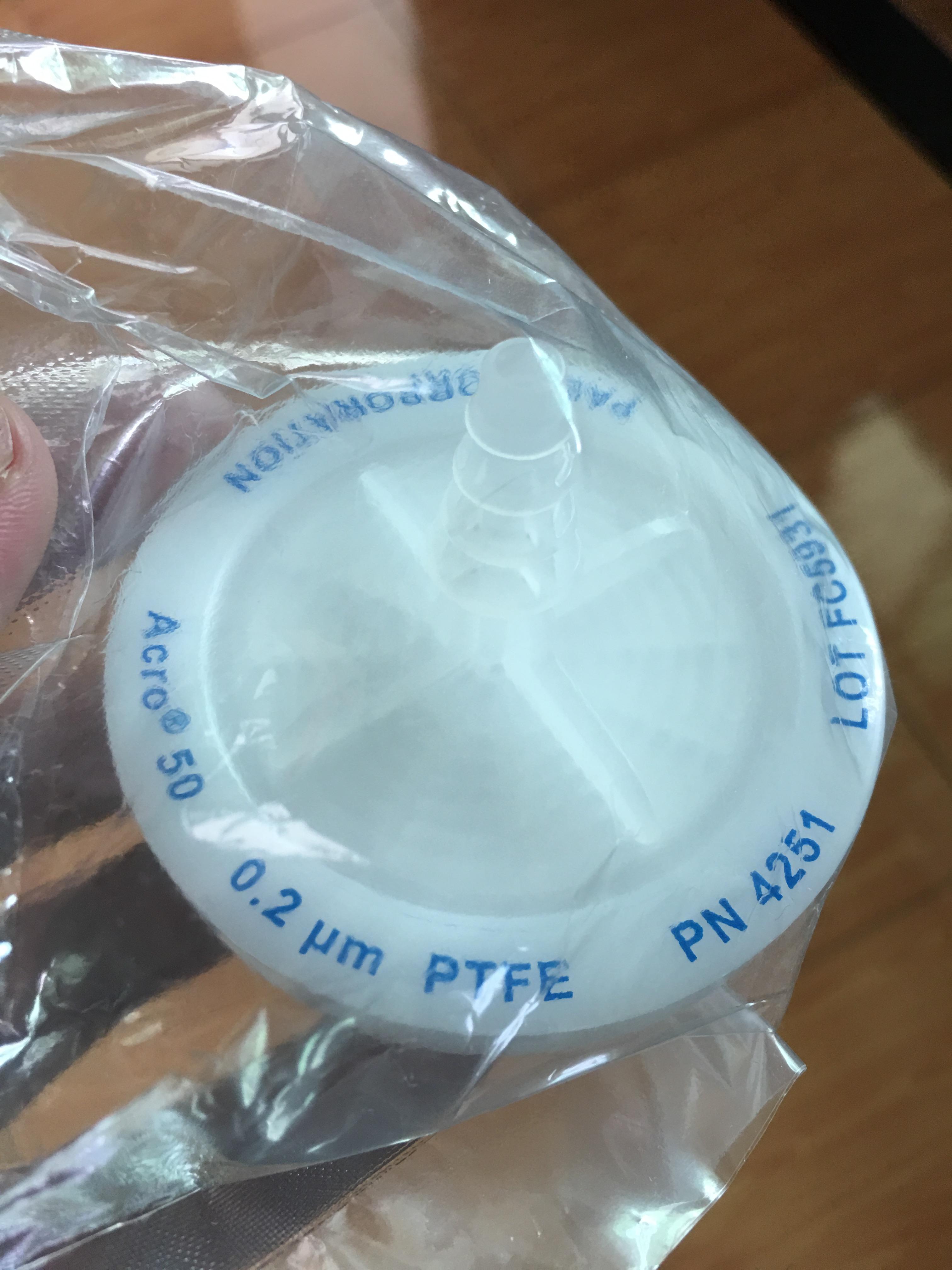 PALL颇尔4251/4250 Acro 50通气过滤器PTFE膜进口空气过滤器0.2um-淘宝网