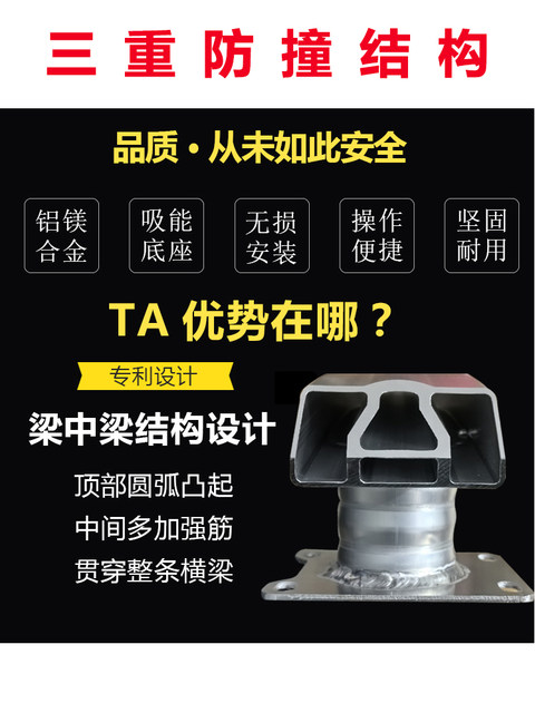 Shield beam anti-collision beam is suitable for the front and rear ...