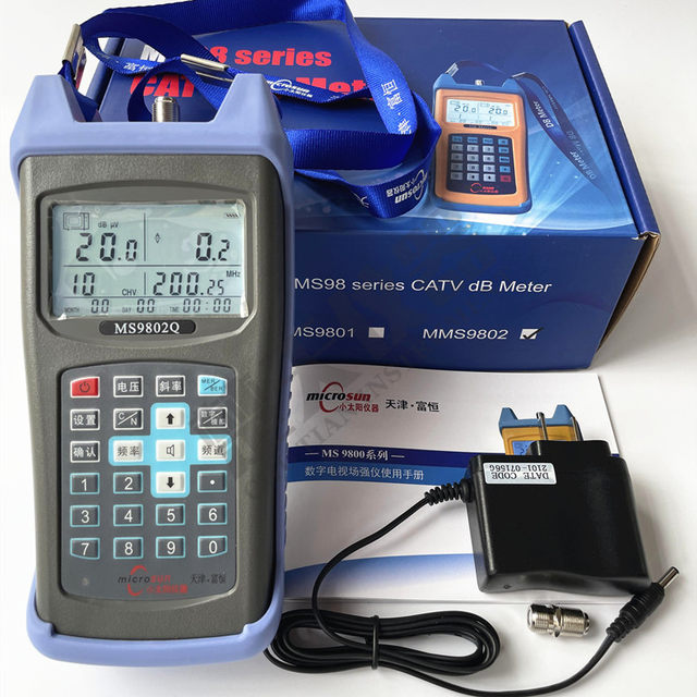 Fuheng digital field strength meter MS9801 small sun digital TV field ...