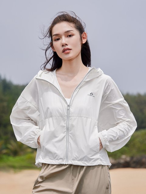 Tuoluzer thin breathable sunscreen clothes for women's summer UV skin ...