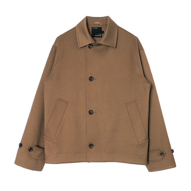 WP Shirakawa twill blended placket lapel casual jacket for men spring ...