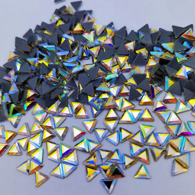 New special-shaped hot diamond white AB fantasy diamond flat bottom hot ...