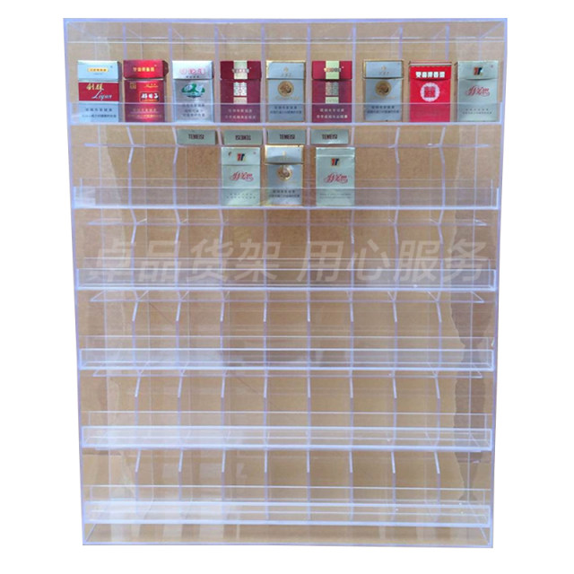 Convenience store cigarette rack supermarket cigarette sales rack wall ...