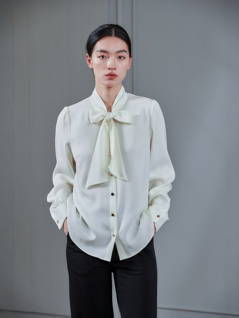 April 9th day plus size women's clothing fat MM2025 spring streamer bow ...