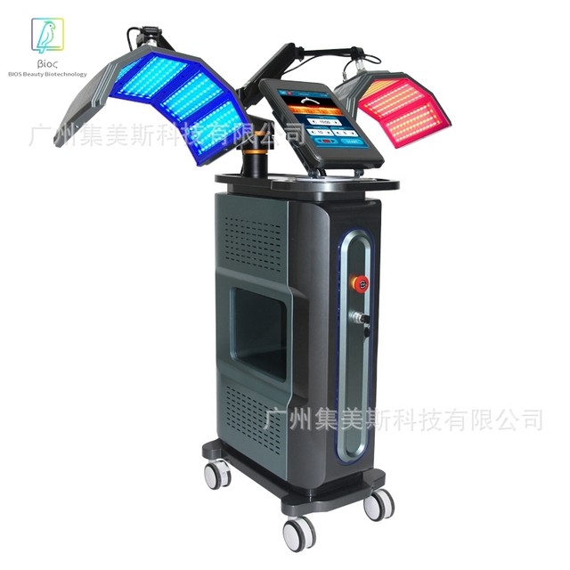 Vertical double-headed large row light PDT photodynamic seven-color ...