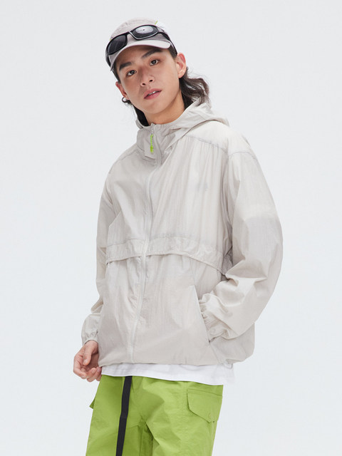 Minimalist air function UPF50+UV -proof clothing summer couple street ...