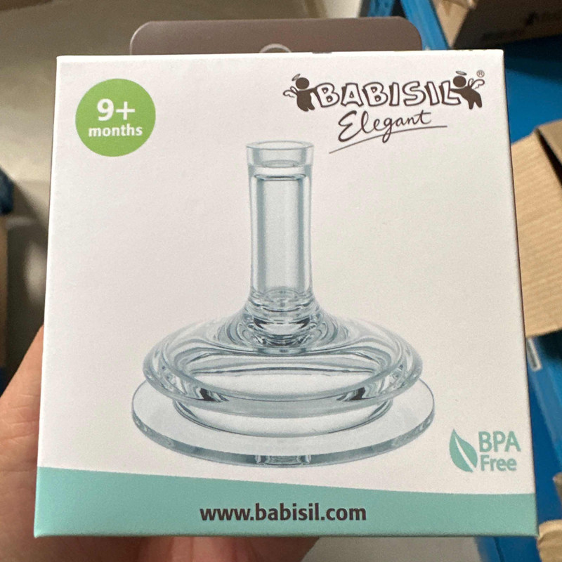 Babysil Trinkhalm Zubehör für Babyflaschen - Weithalsbecher Adapter