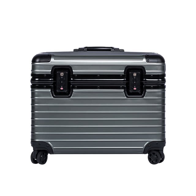 All-aluminum magnesium alloy suitcase, boarding case, camera trolley ...