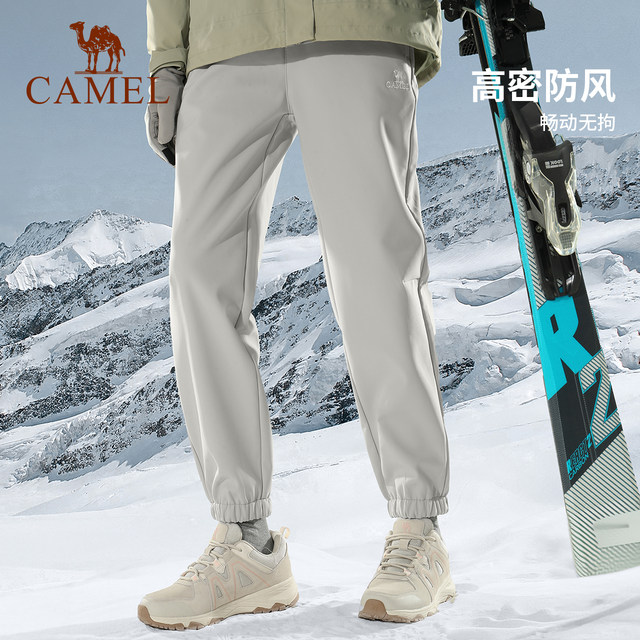 Camel Outdoor Assault Soft Shell Pants Women's 2024 Spring and Autumn ...