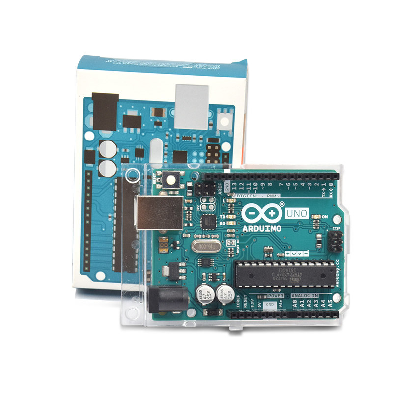Placa de desarrollo arduino uno, microcontrolador original italiano ...