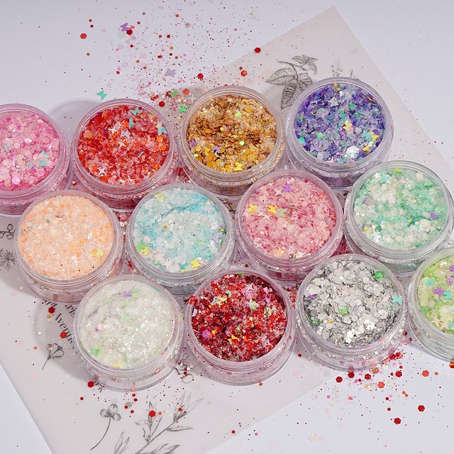 Fairy Storm Glitter Sequins Cream Glue Glue Glue Dripping Glue ...
