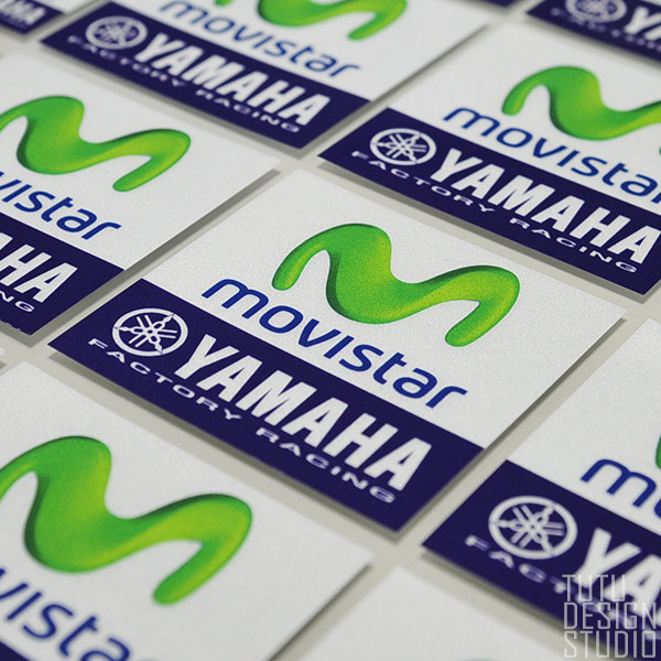 TUTU Tu Tu Patch 46 Rose Italian team Movistar sponsorship sticker ...