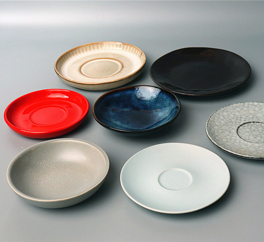 Creative Ceramic Plate Dessert Snack Plate Home Spit Bone Plate Snack ...