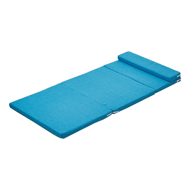 Removable and washable mattress sponge folding floor sleeping mat ...