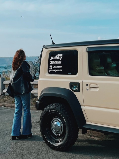 Jimny car Suzuki jimny rhino JDM off-road 4X4 decorative pull-up car ...