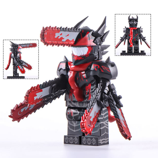 Domestic third-party building block chainsaw devil WM2565 chain saw man ...