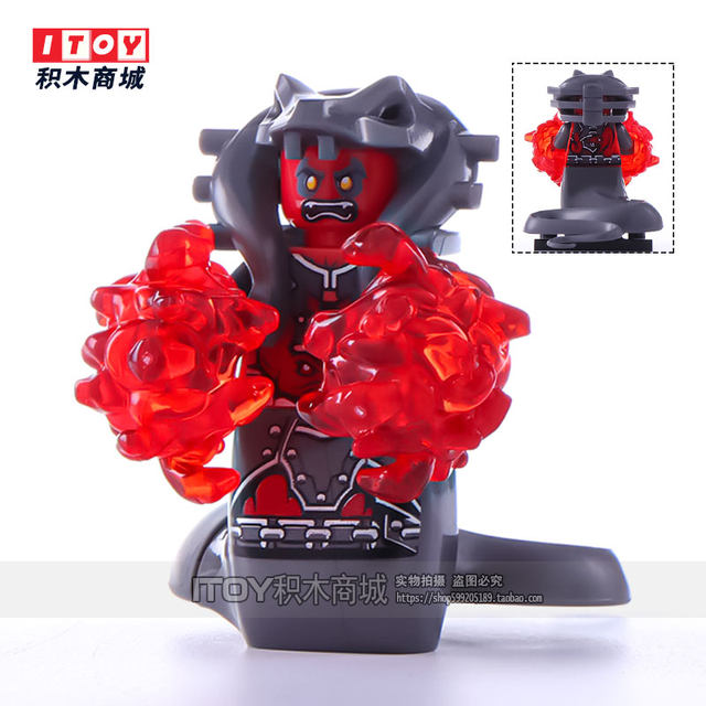 Chinese building blocks X0285 medieval series medieval war cannibal ...