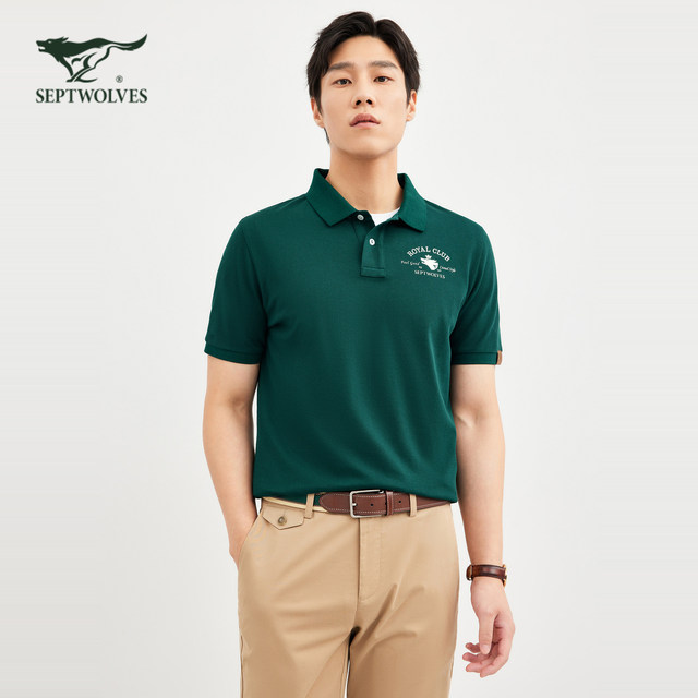 Seven wolf wolf people life cotton short sleeves