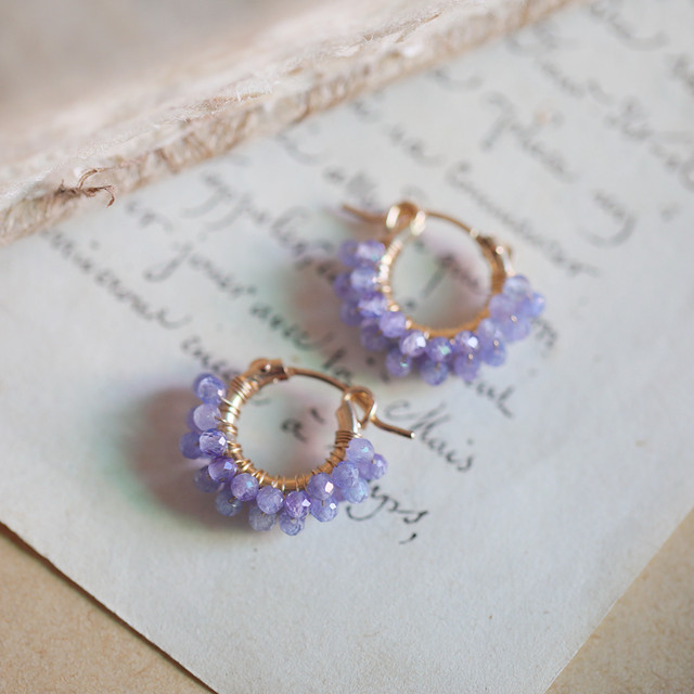 Cloudcity Mushan Zi original design four seasons time earrings gentle ...