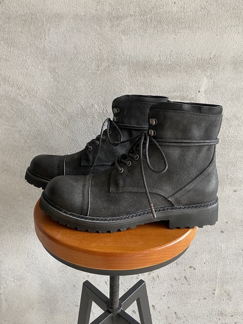 American retro Martin boots men's paratrooper boots men's autumn ...