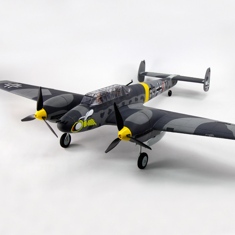 Dynam BF-110 Messerschmitt 1.5m Rozpiętość Skrzydeł Samolot RC - V4