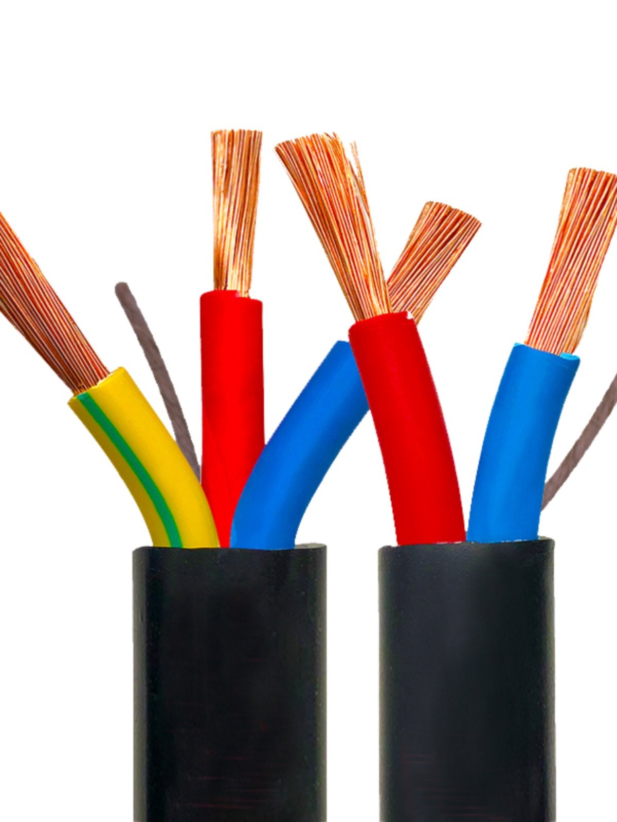 Wire BVVB 2-Core Soft Wire - 2.5 Square Double-Core Copper Wire ...