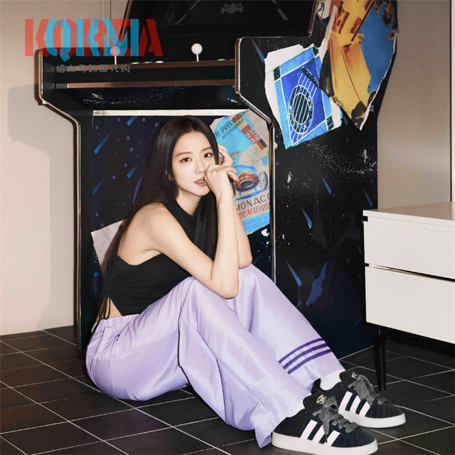 Adidas Adidas Clover BlackPink Women's Casual Wide-Leg Sweatpants ...